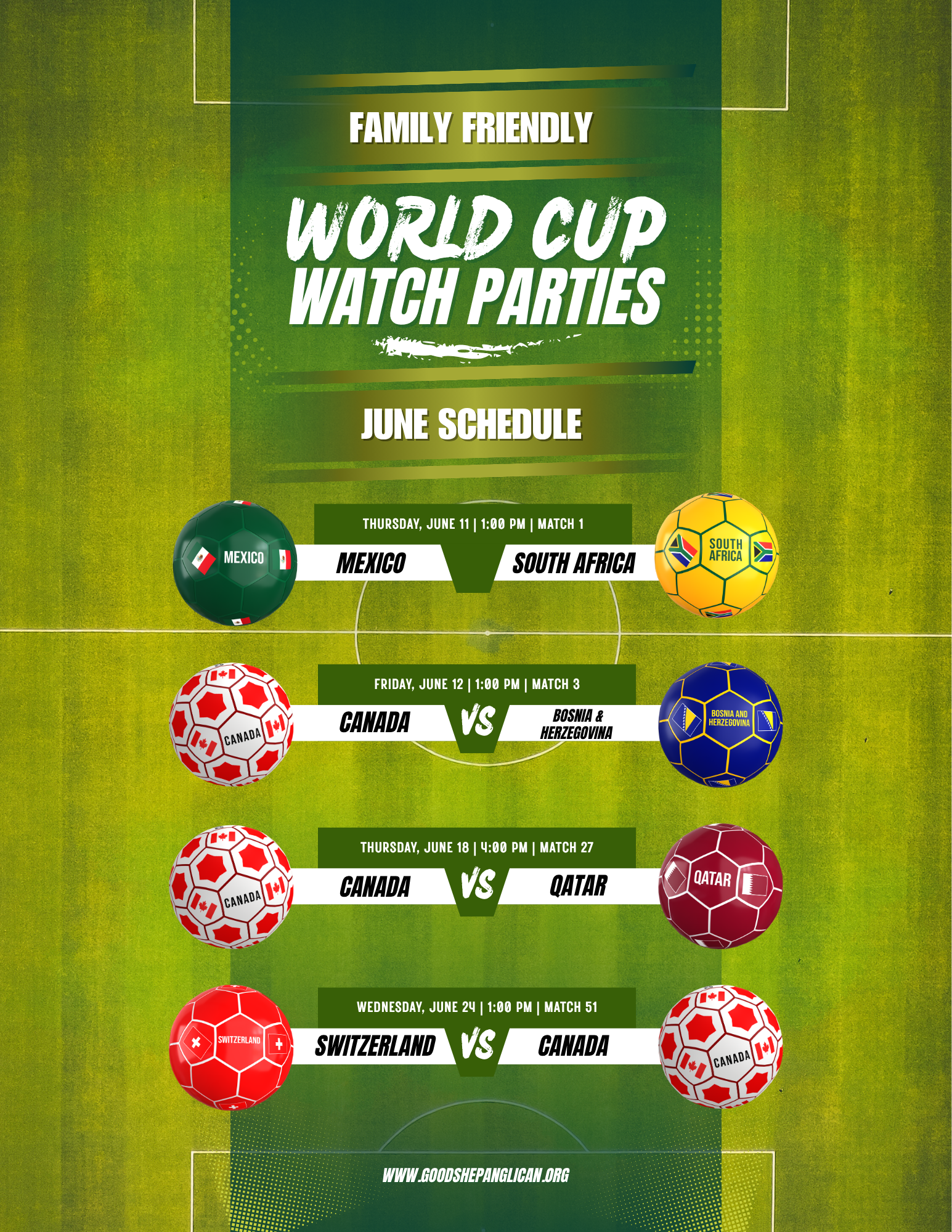 Free World Cup Watch Parties at Good Shepherd | Good Shepherd ...